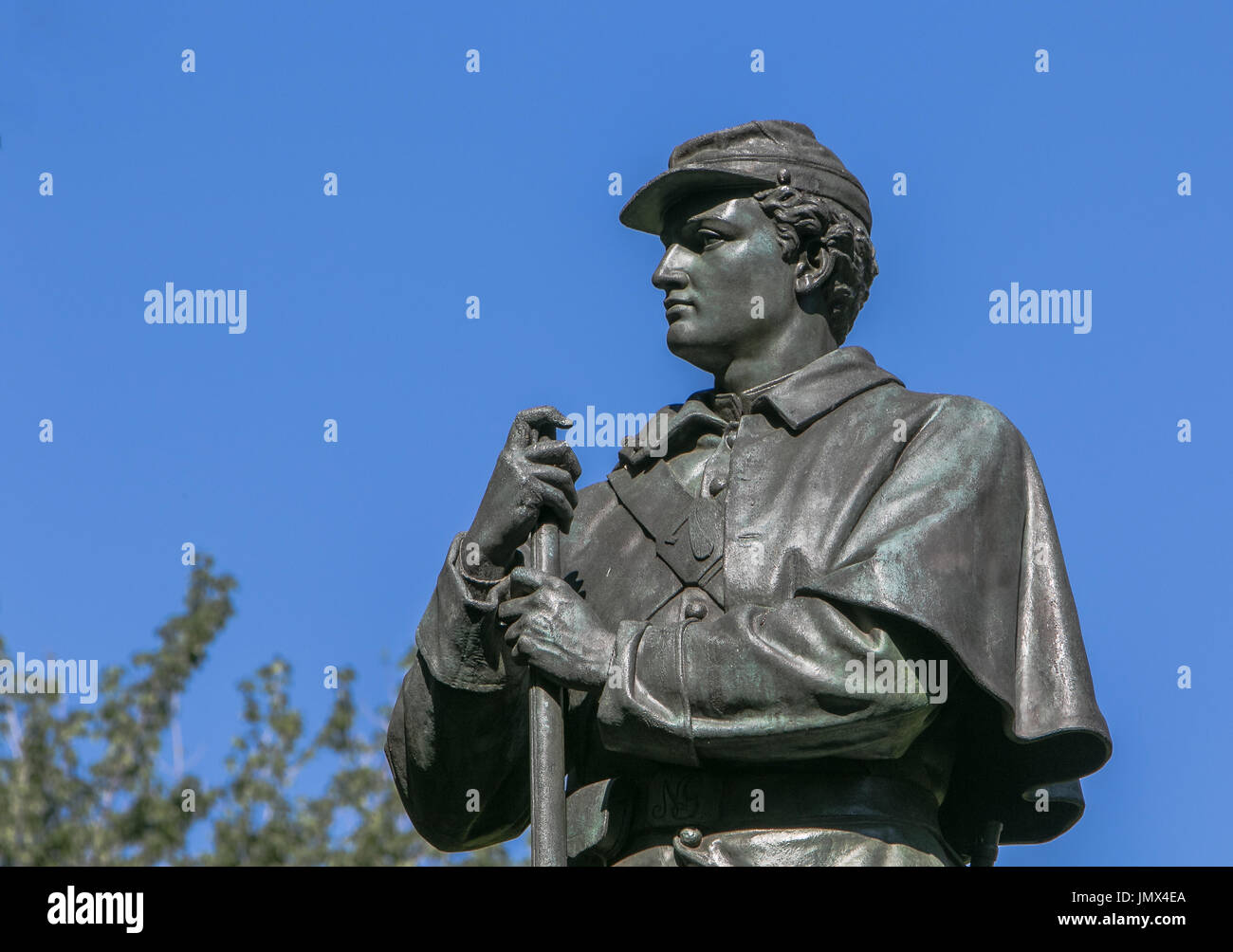 Monument soldat de la guerre civile Banque de photographies et d’images ...