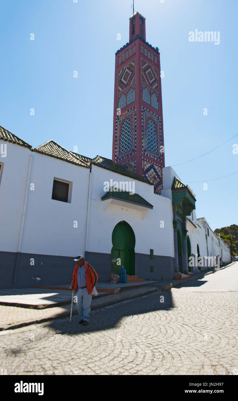 Mosque minaret tangier morocco africa Banque de photographies et d ...