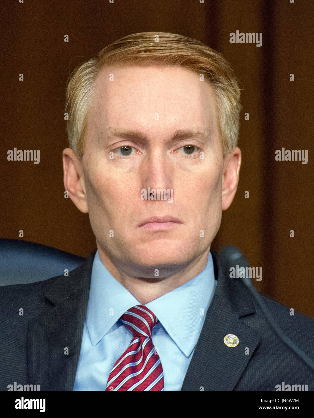 Le sénateur américain James Lankford (républicain de l'Oklahoma) est à ...