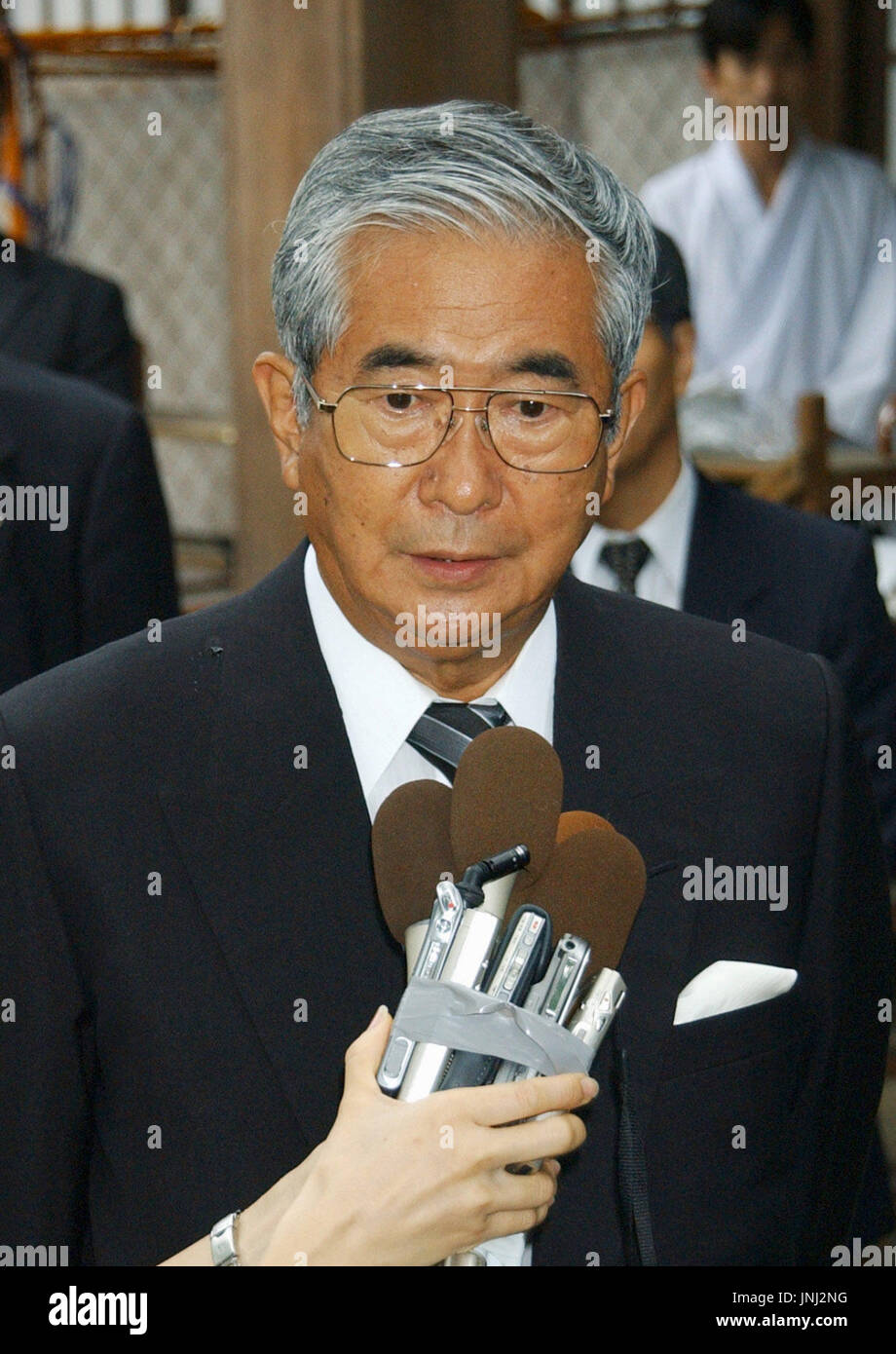 TOKYO, JAPON - Tokyo Gov. Shintaro Ishihara, s'adresse aux journalistes ...