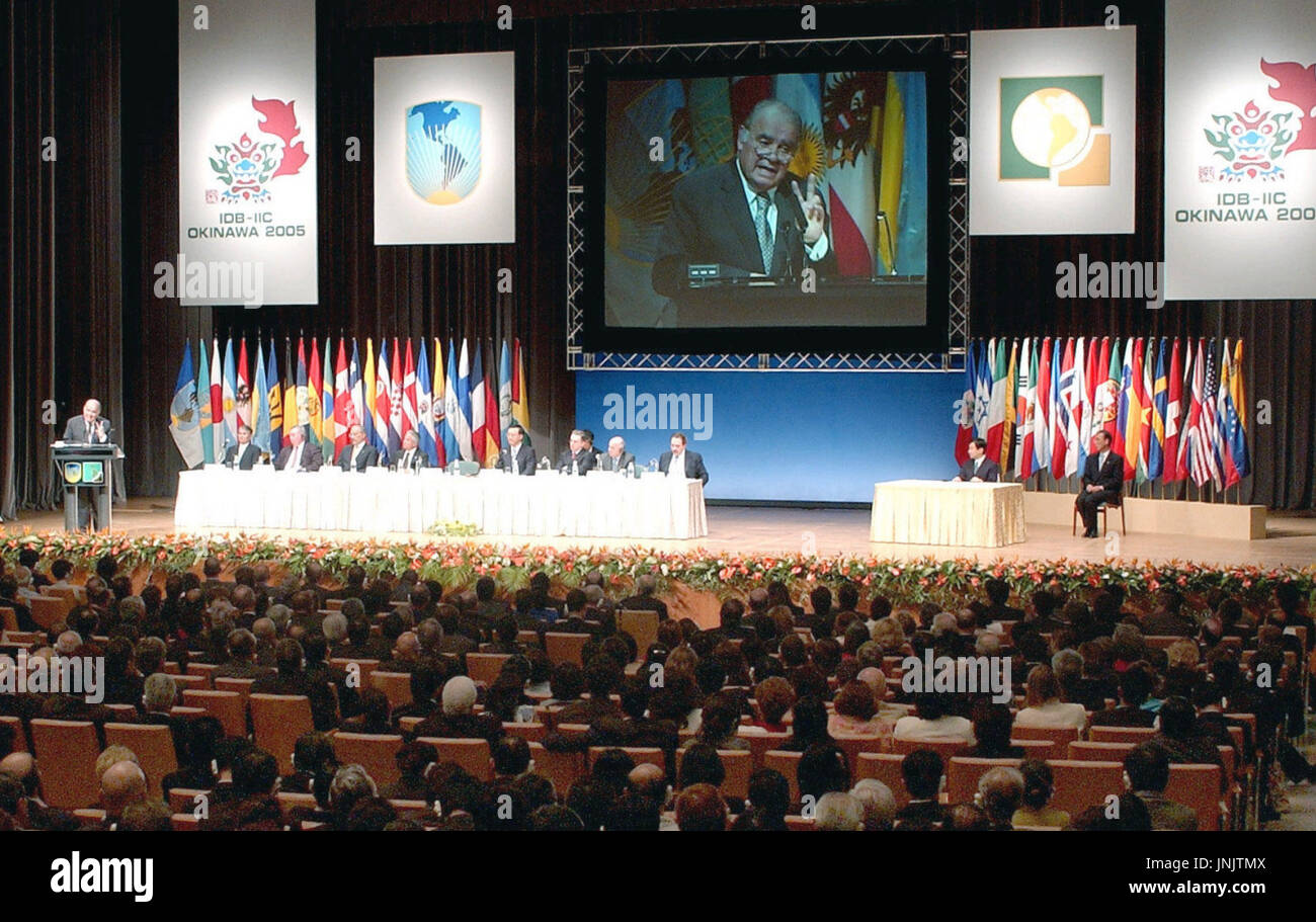 GINOWAN, Japon - La Banque interaméricaine de développement commence une réunion annuelle à l ...