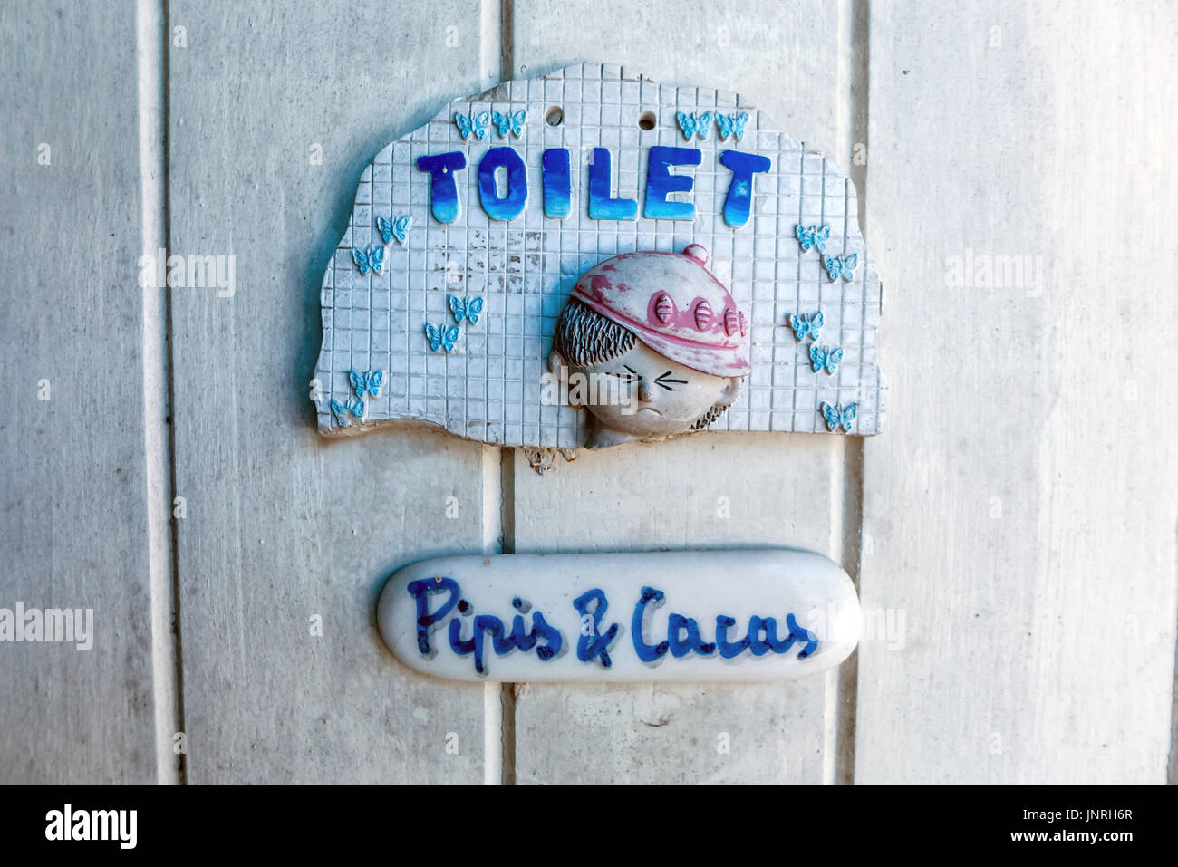 Toilette humoristique Banque de photographies et d’images à haute ...