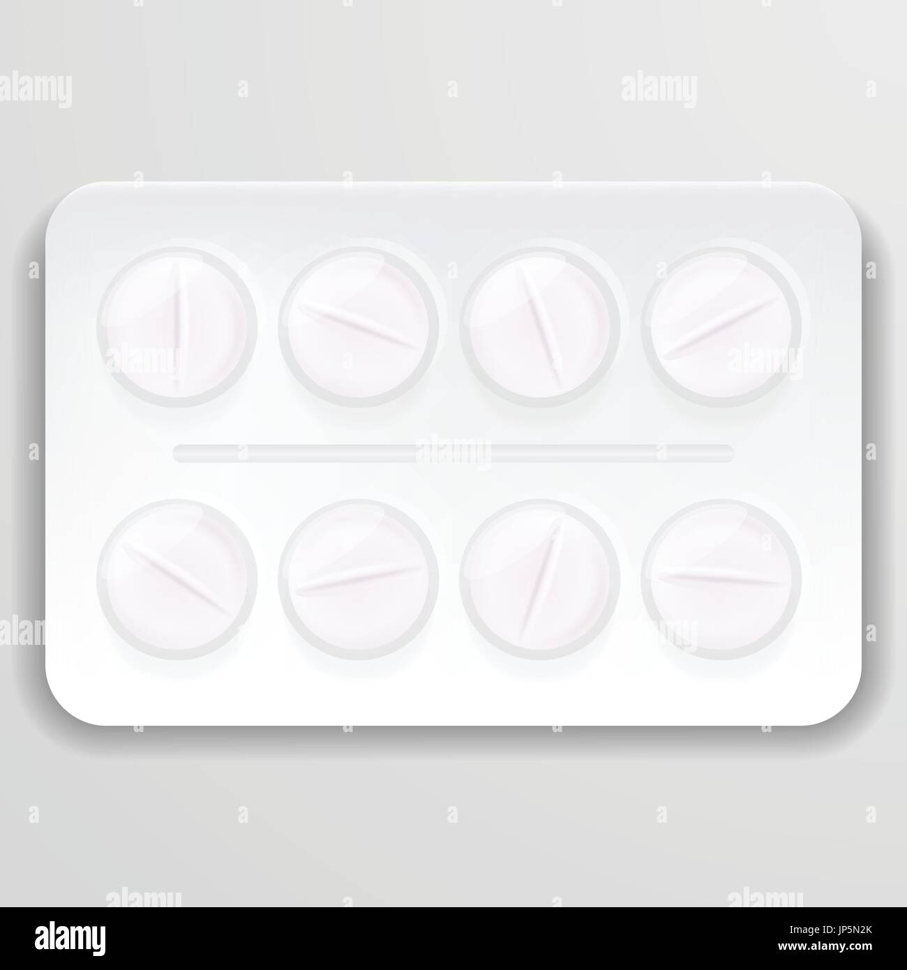 Comprimés en pack. Comprimés comprimés dans la boîte. Les médicaments ...