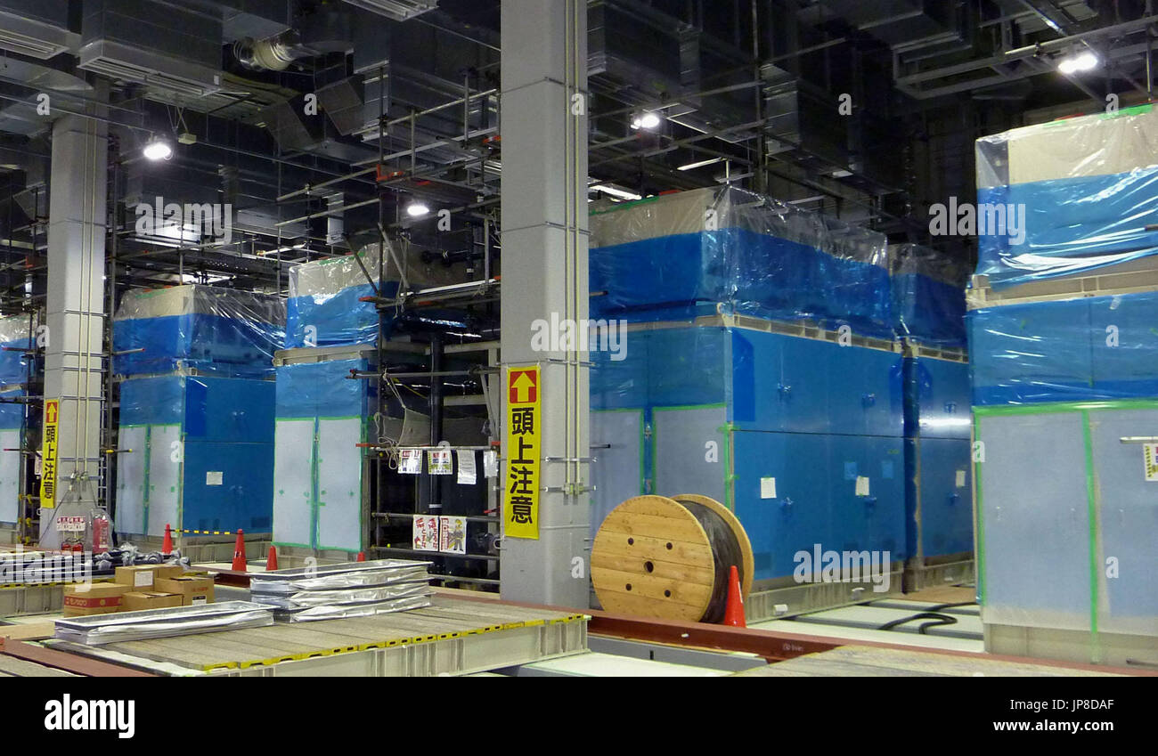 Hokkaido Electric Power Co. présente à la presse le 15 juillet 2015, un ...