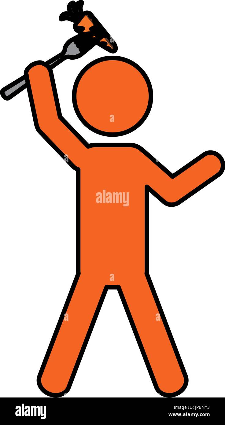 Pictogramme homme remise en forme Image Vectorielle Stock - Alamy