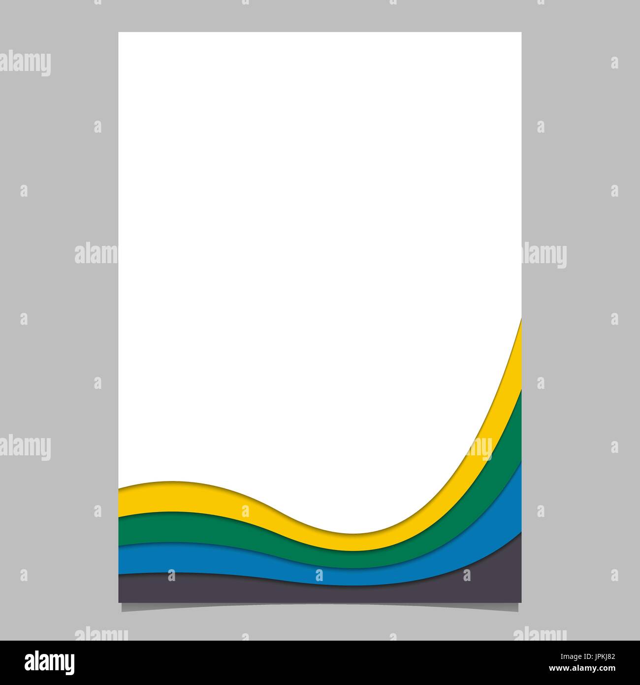 Bas de page Banque d'images vectorielles - Alamy