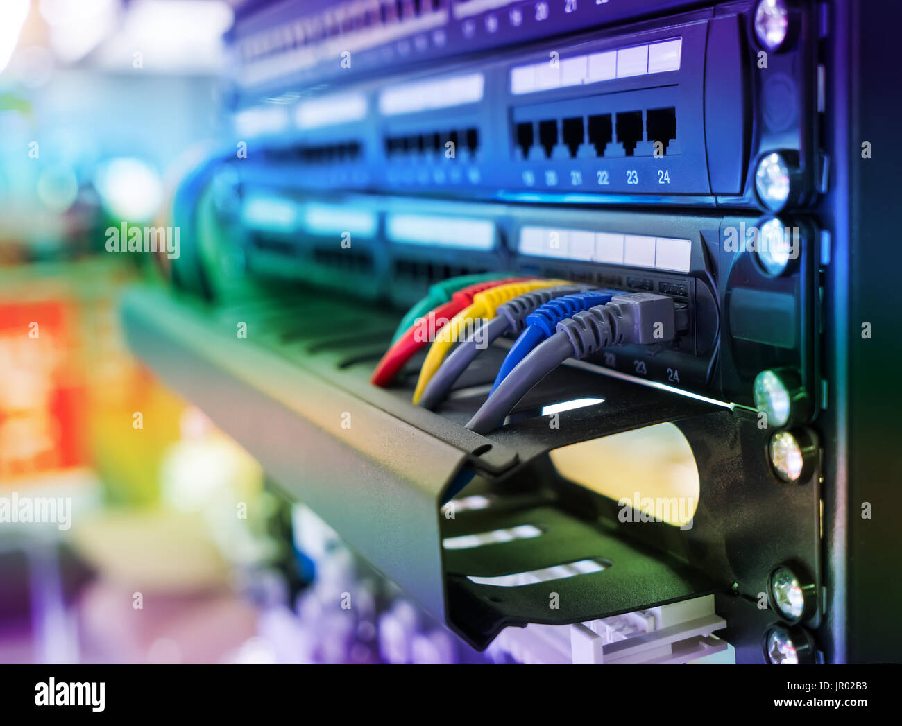 Ethernet port router Banque de photographies et d’images à haute ...