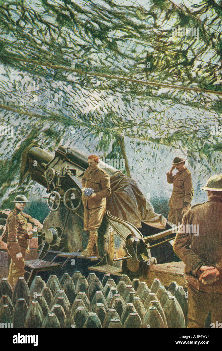 Ww1 artillery shells Banque de photographies et d’images à haute ...