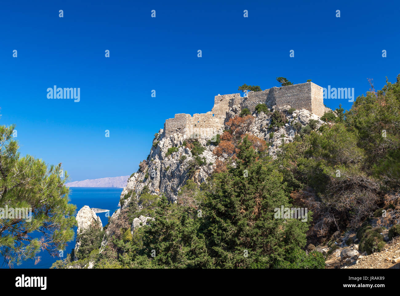 Monolithos rhodes Banque de photographies et d’images à haute ...