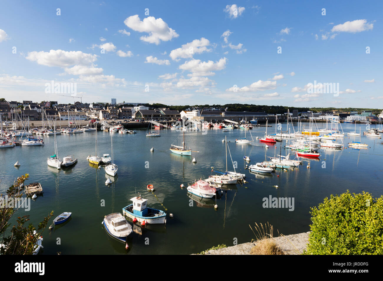 Le Port de Concarneau, Concarneau, Finistère, Bretagne France Europe ...