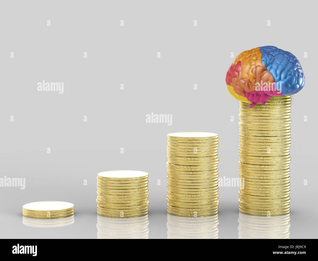Gold brain Banque de photographies et d’images à haute résolution - Alamy
