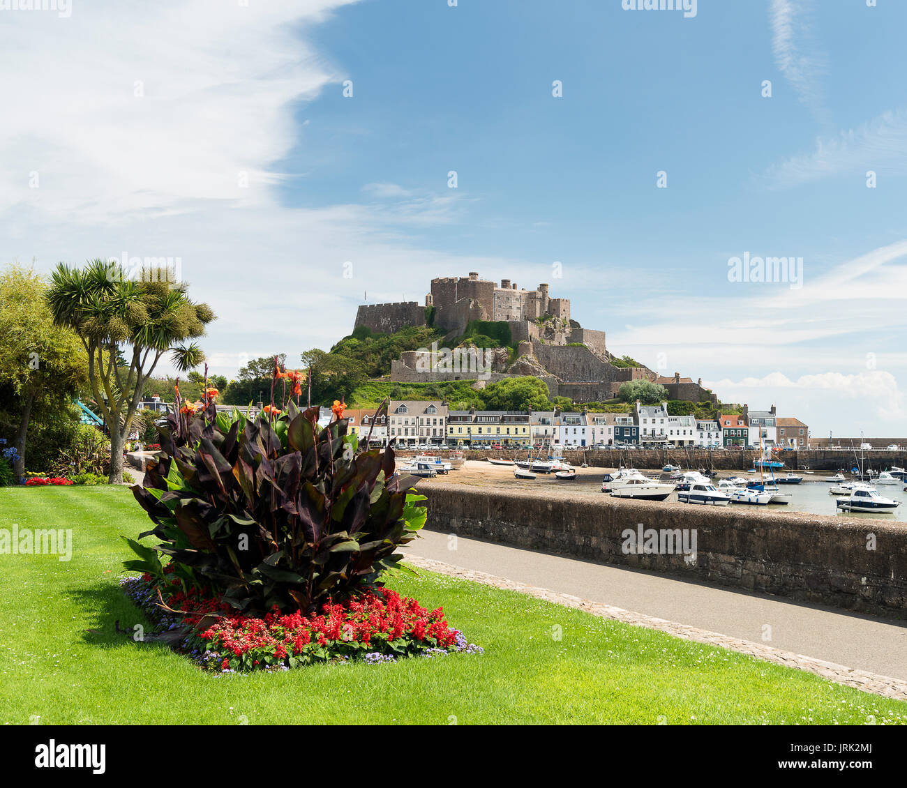 Mont orgueil castle jersey heritage Banque de photographies et d’images ...
