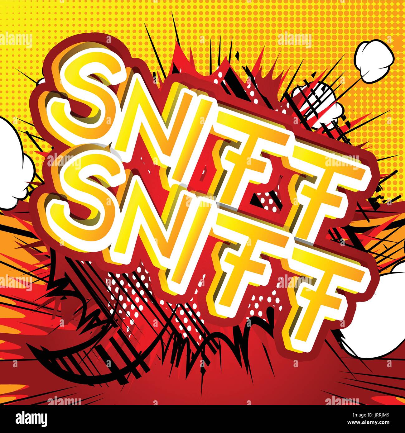 Sniff sniff Banque d'images vectorielles - Alamy