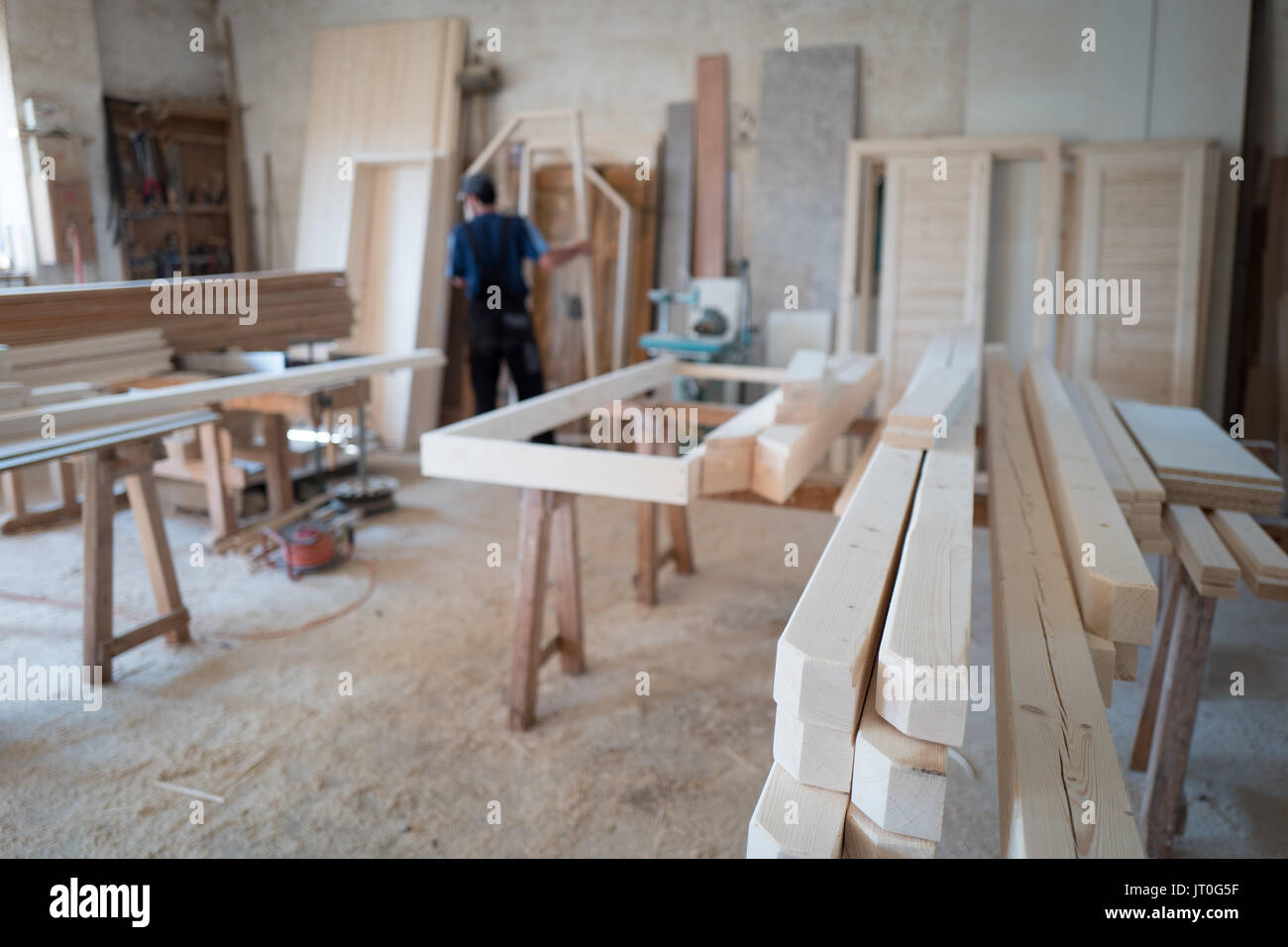 Ancien atelier de menuiserie Banque de photographies et d’images à ...
