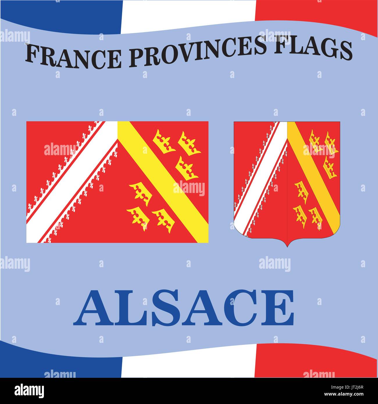 Symbole alsace Banque d'images vectorielles - Alamy