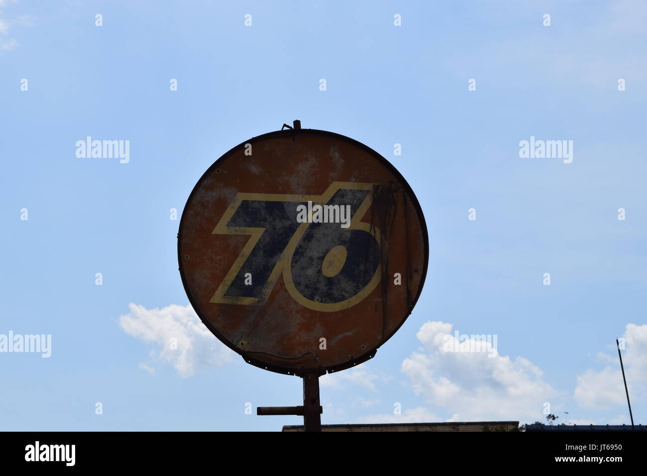 76 gas station sign Banque de photographies et d’images à haute ...