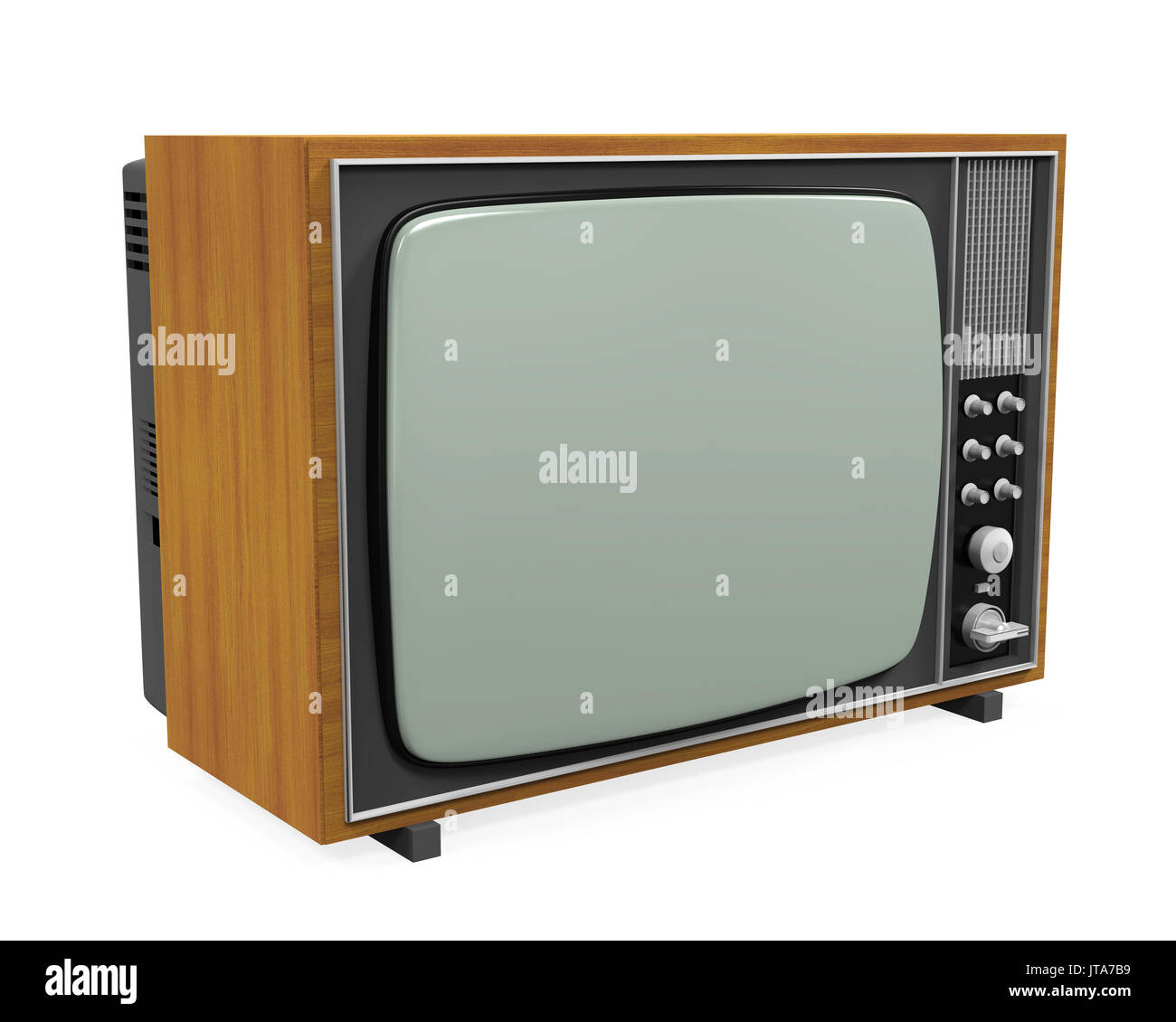 Old fashioned television Banque de photographies et d’images à haute ...