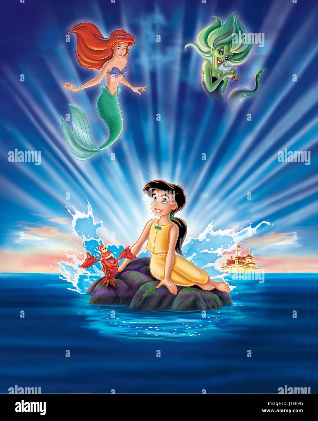 Melody Princess Ariel The Little Mermaid 2 Banque d'image et photos - Alamy