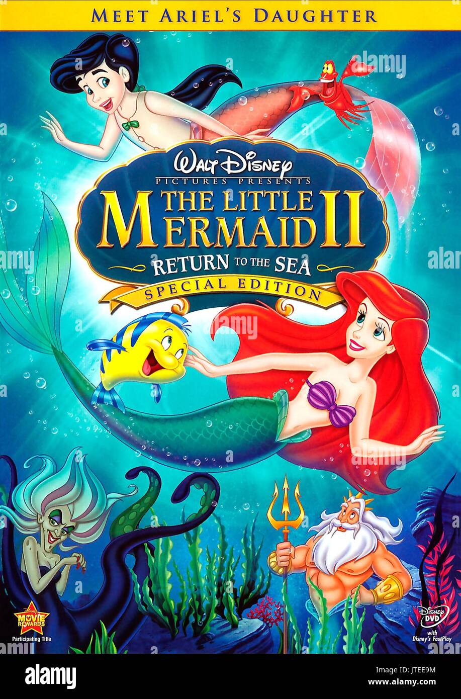 Melody Princess Ariel The Little Mermaid 2 Banque d'image et photos - Alamy