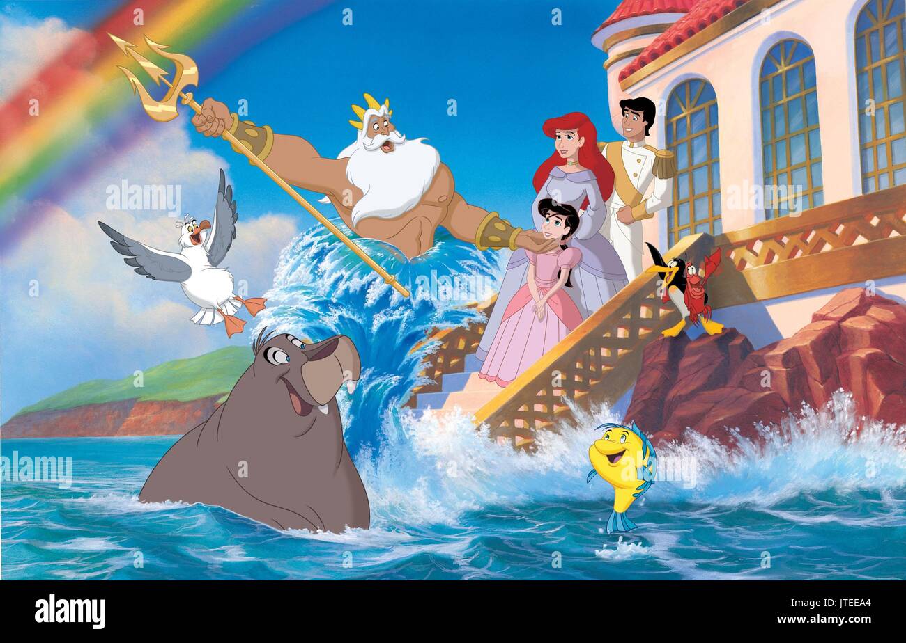 Melody Princess Ariel The Little Mermaid 2 Banque d'image et photos - Alamy
