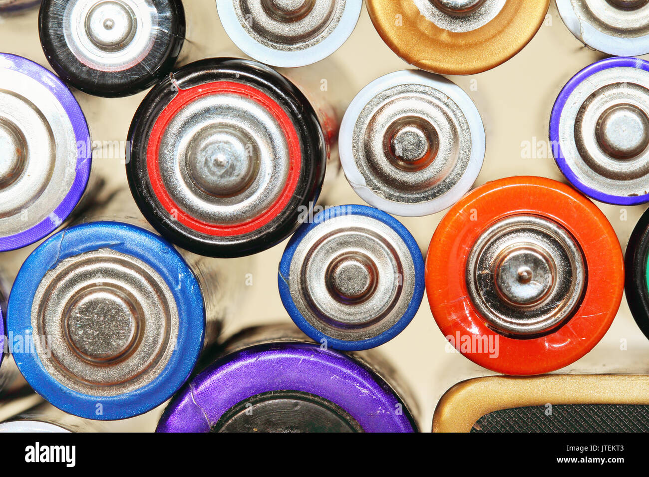 Diferentes tipos de reciclaje Banque de photographies et d’images à ...