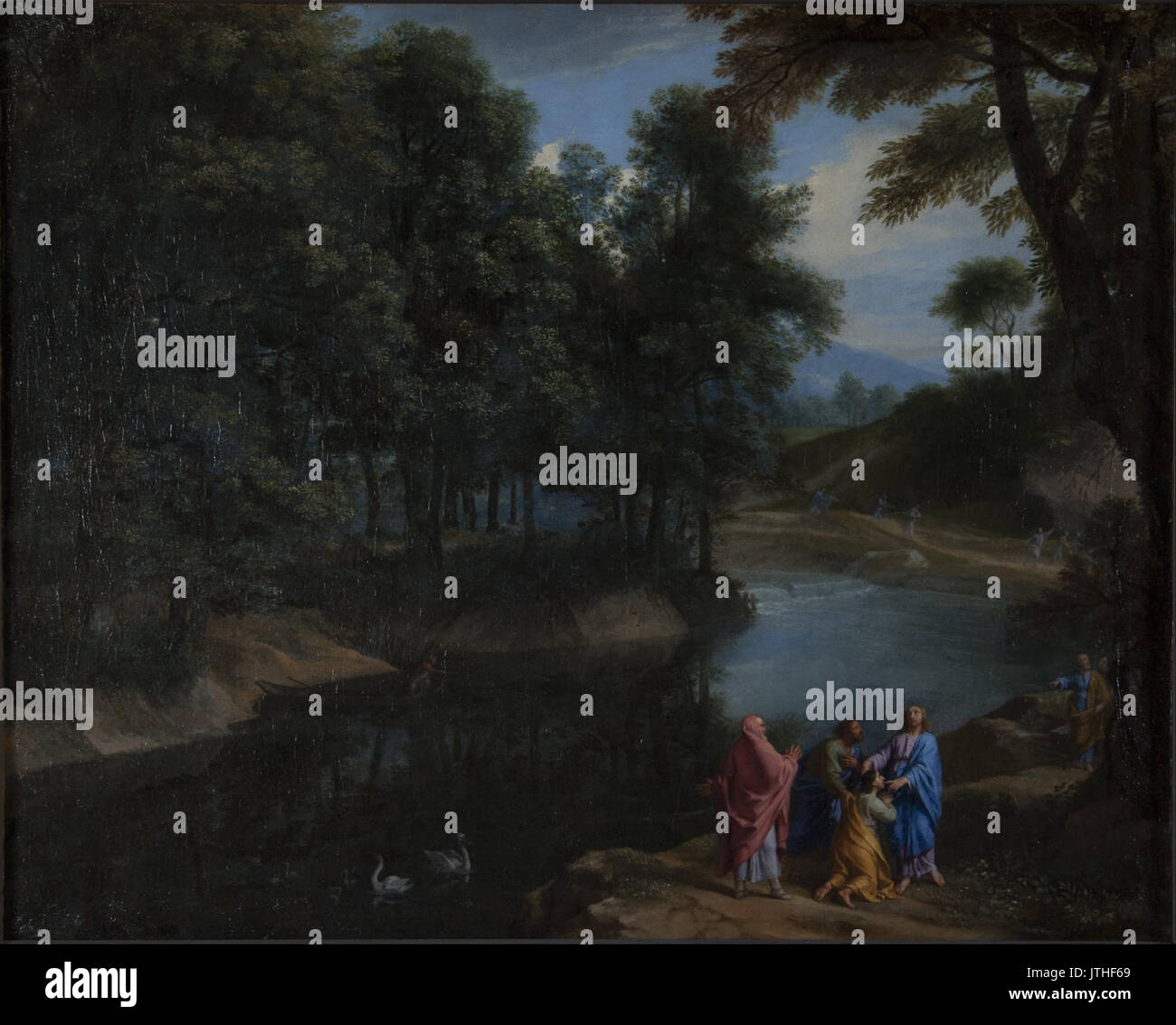 Le tableau de Philippe de Champaigne, « Christ Healing the Deaf Muet », représente une scène ...