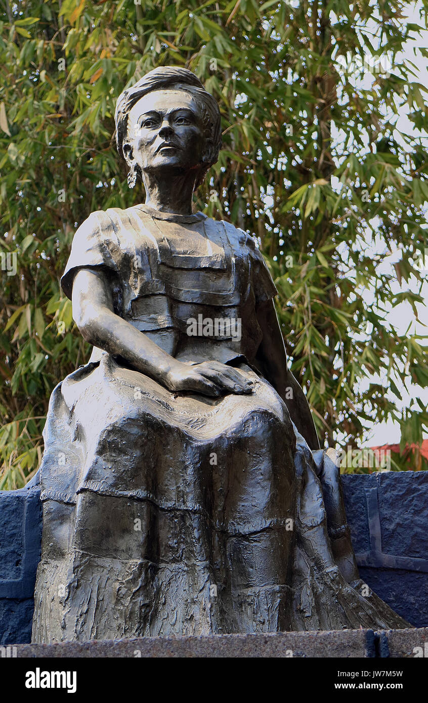 Amérique latine, Mexique, Mexico, district de Coyoacán ; parc ; Frida ...