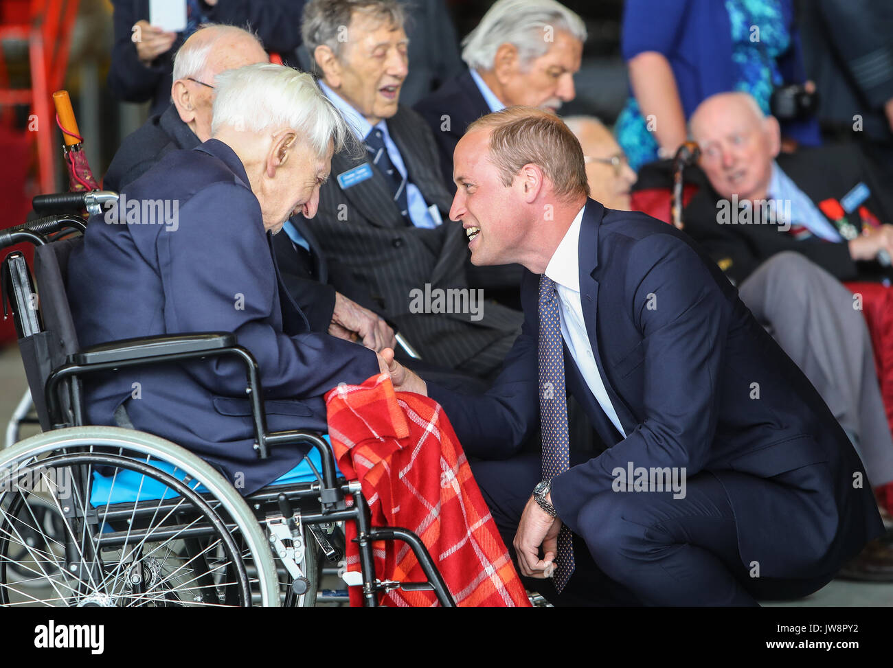 Le duc de Cambridge, Patron de la Battle of Britain Memorial Flight ...