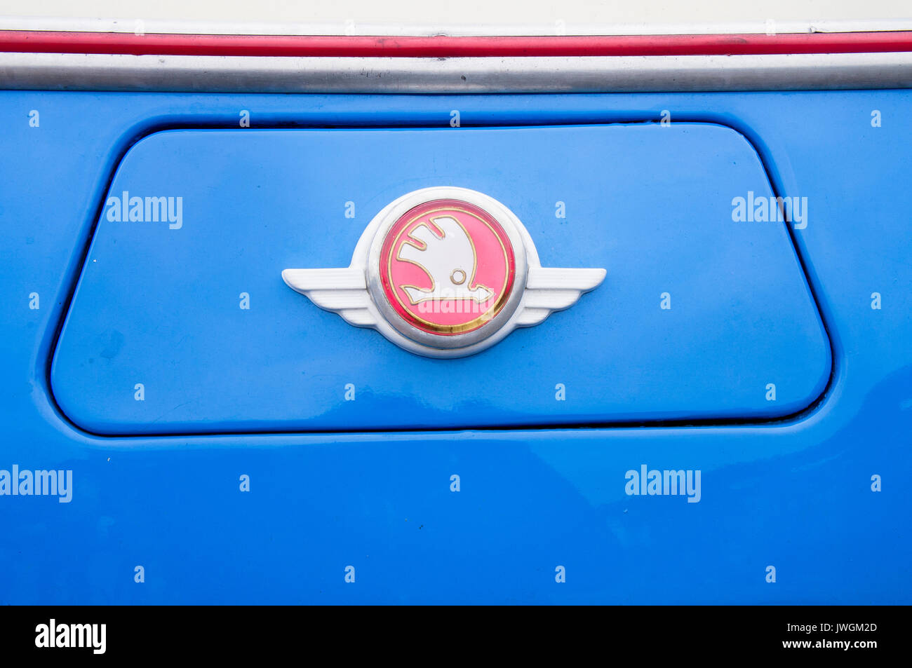 Skoda 706 bus rto kar avec remorque Banque de photographies et d’images ...