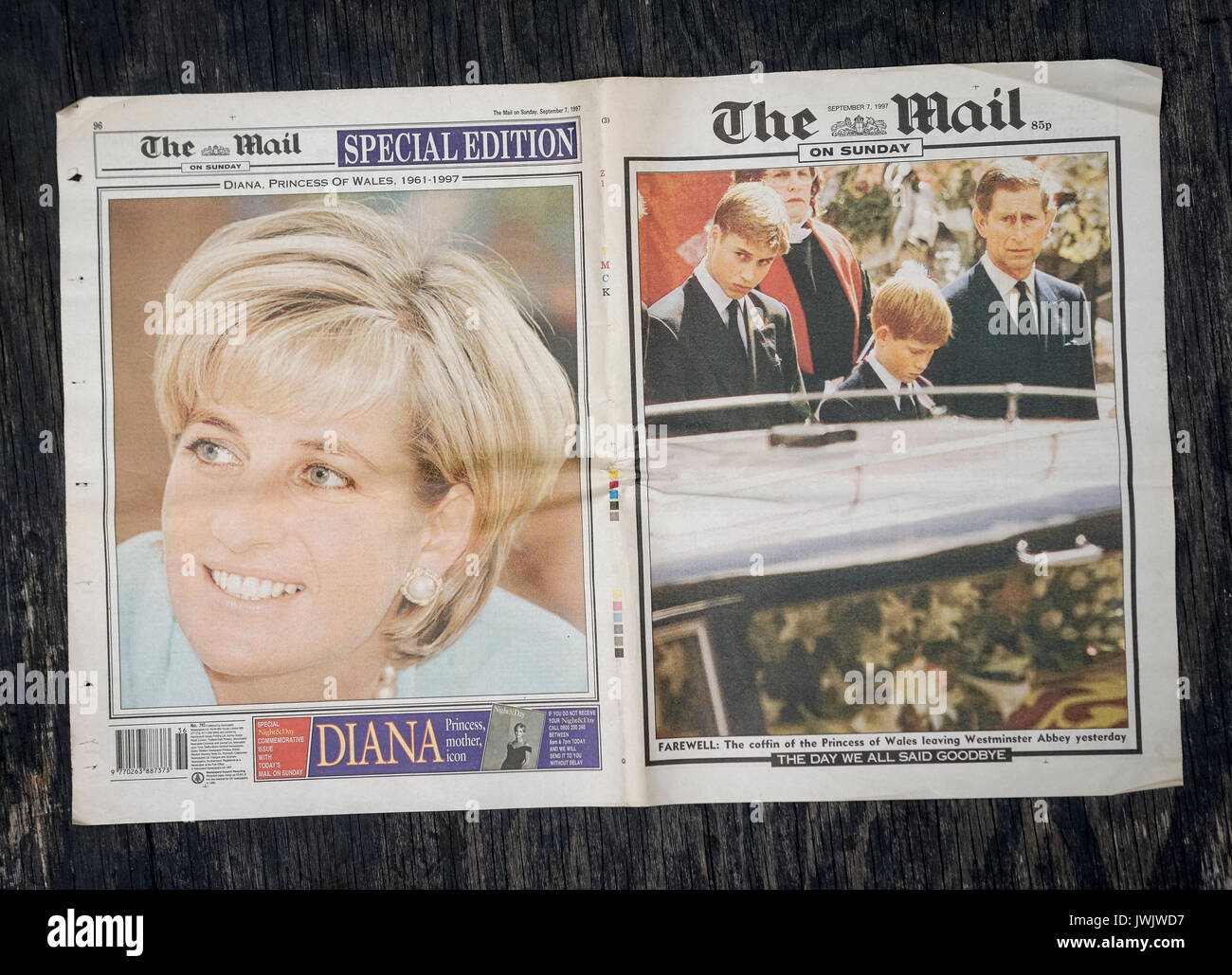 Le journal britannique Mail on Sunday signalé les funérailles de la ...