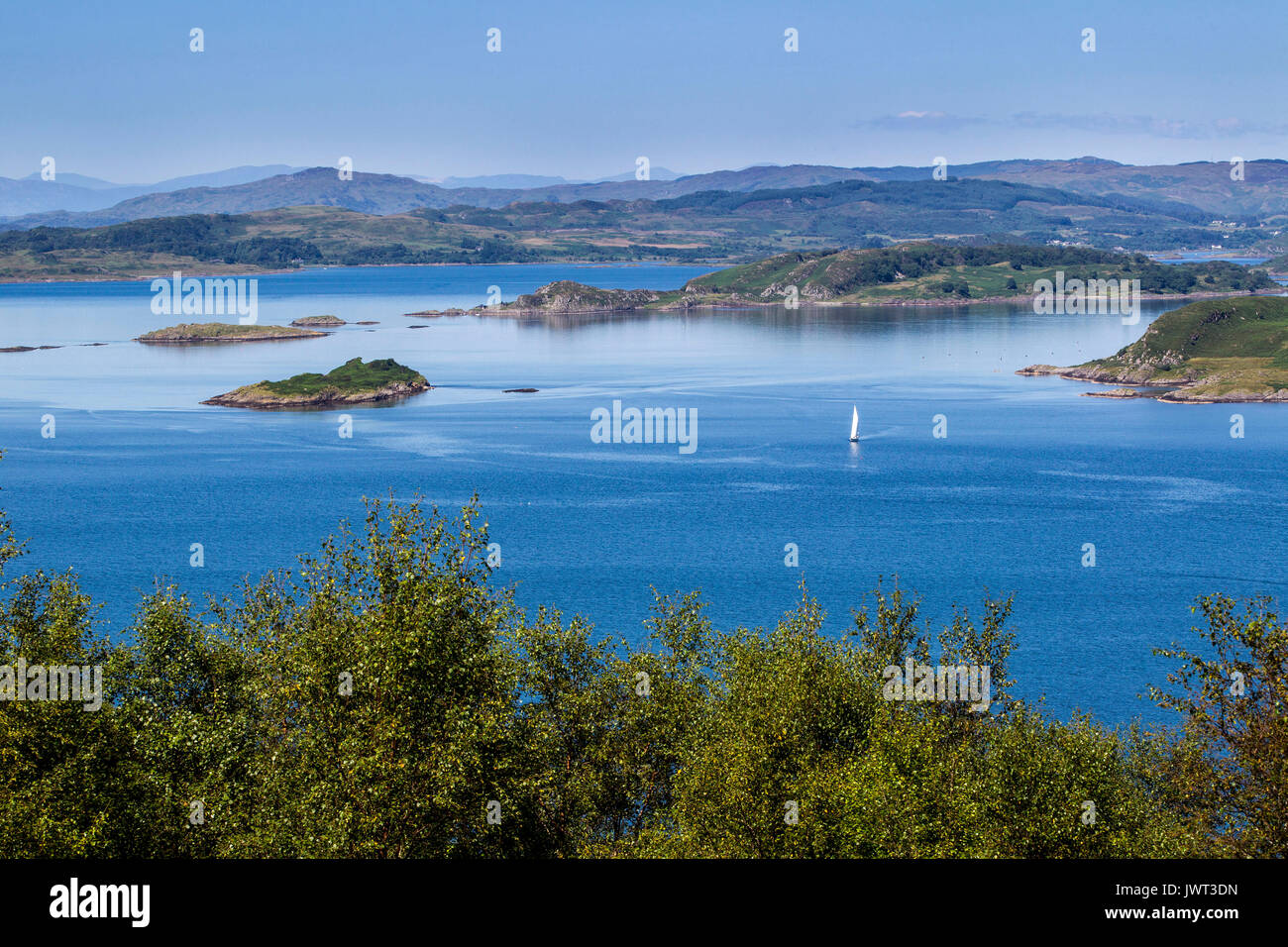 Loch de la mer de crinan Banque de photographies et d’images à haute ...