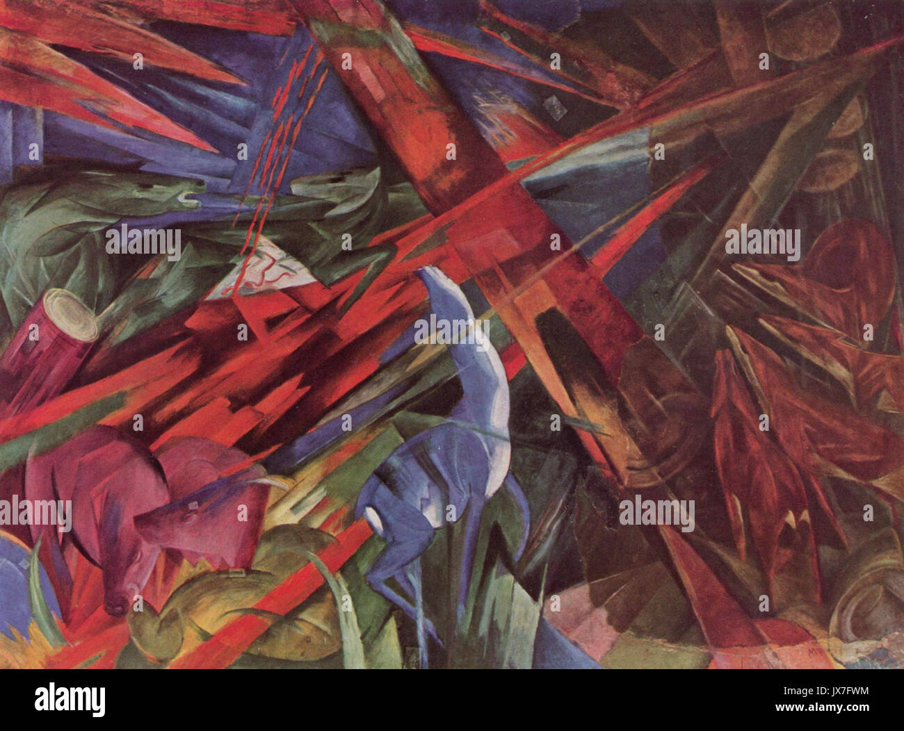 Illustration de franz marc Banque de photographies et d’images à haute ...