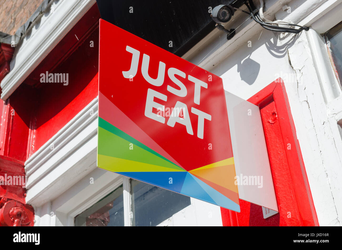 Just eat takeaway Banque de photographies et d’images à haute ...