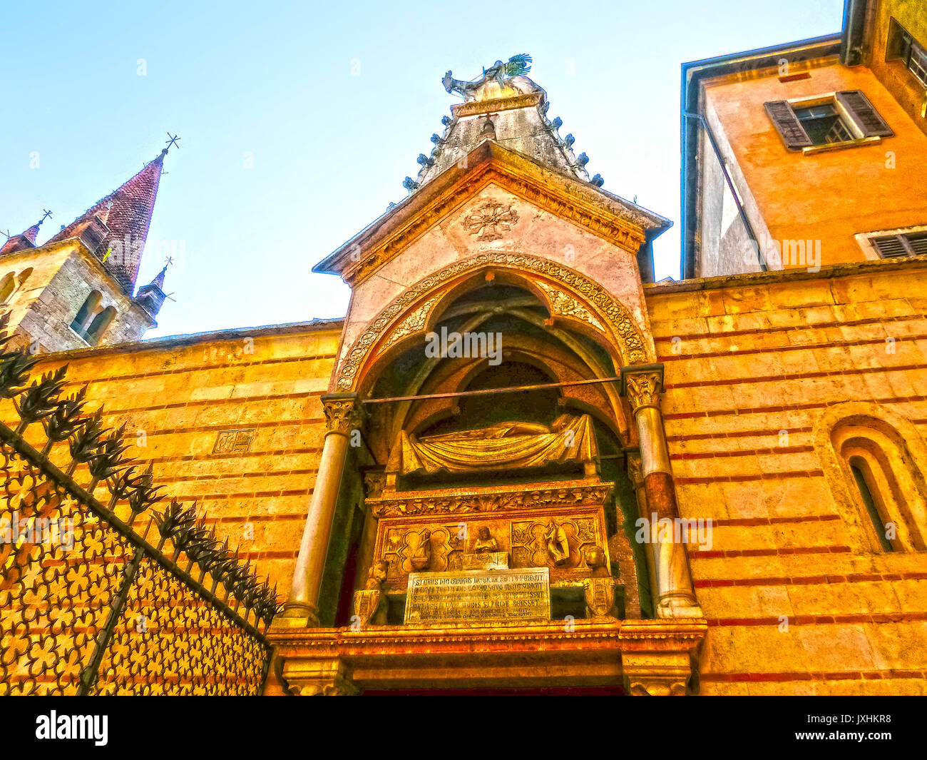 Tombeau de scaligeri Banque de photographies et d’images à haute ...