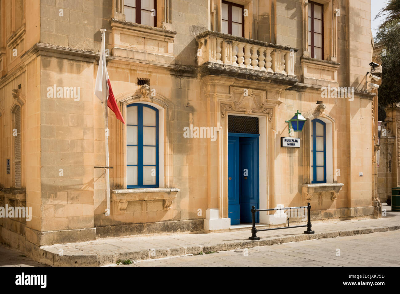 Police station building in historic Banque de photographies et d’images ...