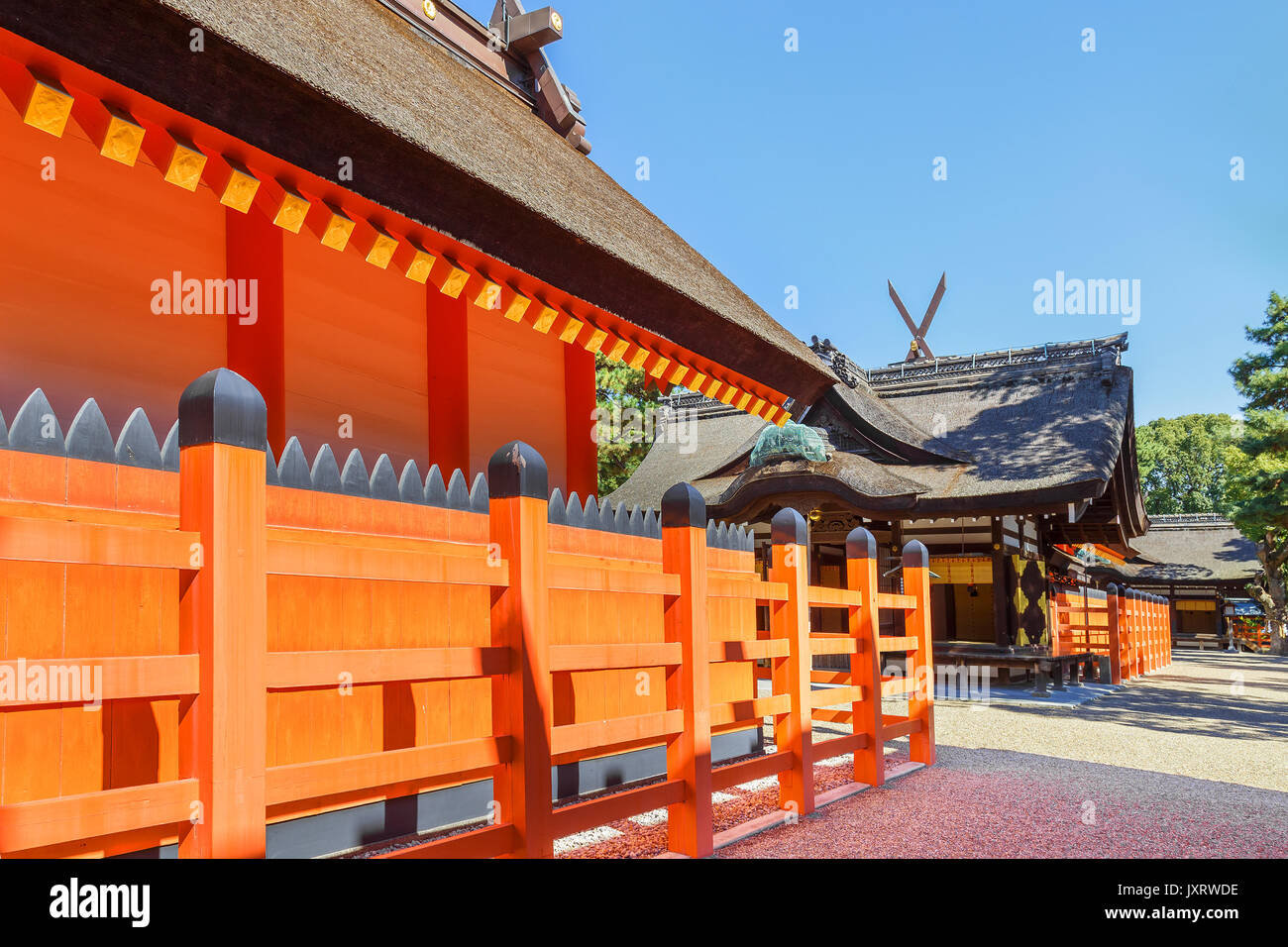 Sumiyoshi grand temple Banque de photographies et d’images à haute ...