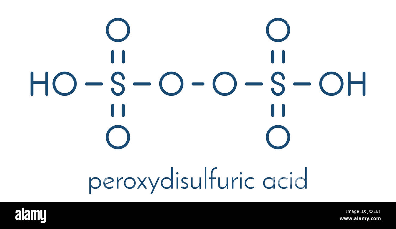 Acide peroxydisulfurique Banque de photographies et d’images à haute ...