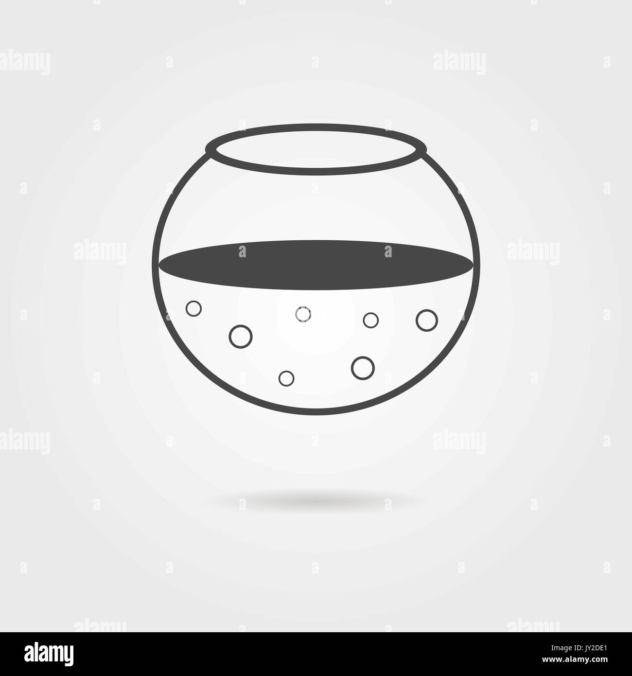 Aquarium De Poisson Rouge Banque d'images vectorielles - Alamy