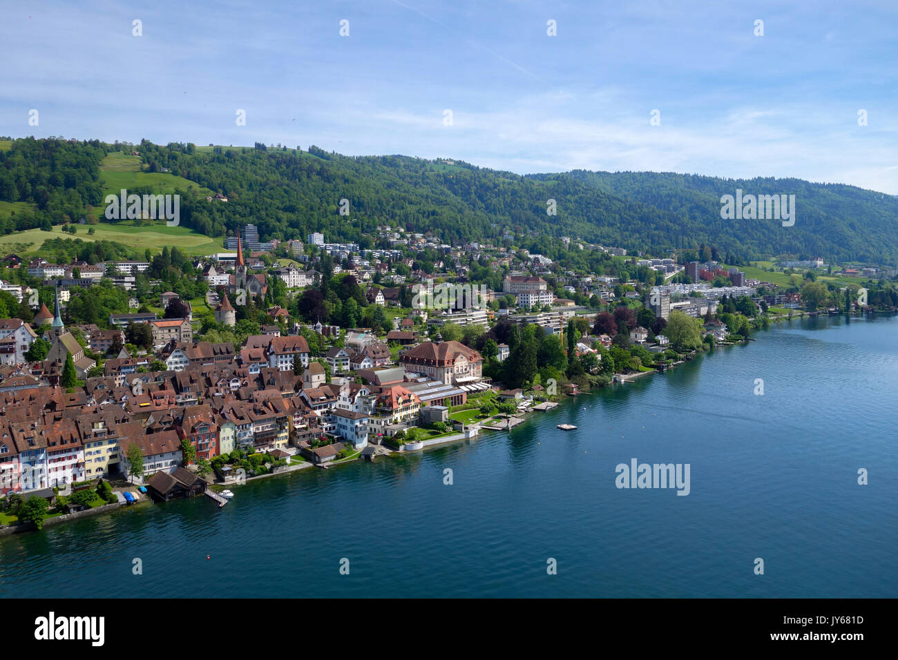 Zug switzerland aerial Banque de photographies et d’images à haute ...