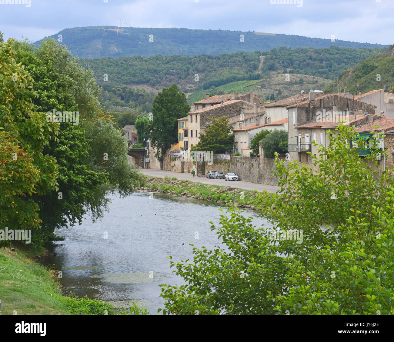 River aude limoux france Banque de photographies et d’images à haute ...