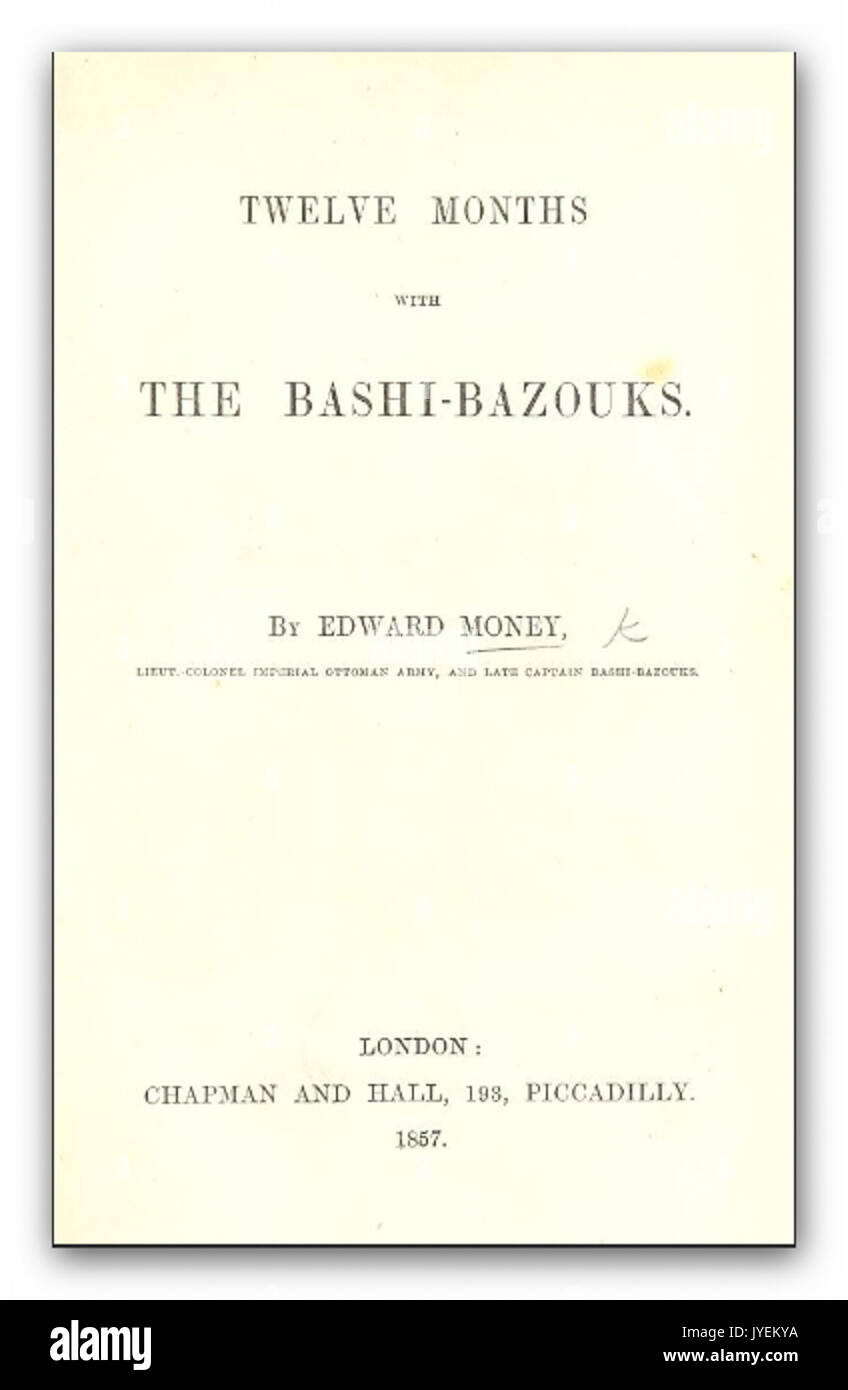 Bashi Bazouks Banque d'image et photos - Alamy