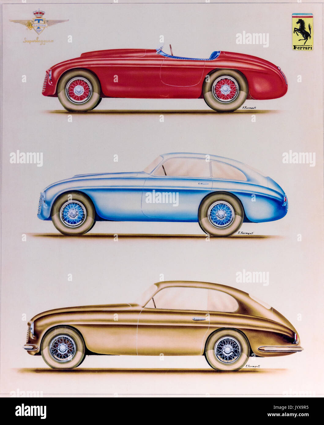 Ferrari classique Banque de photographies et d’images à haute ...