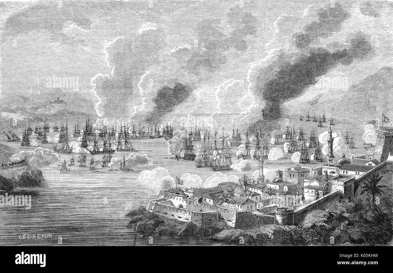 Battle of navarino Banque de photographies et d’images à haute ...