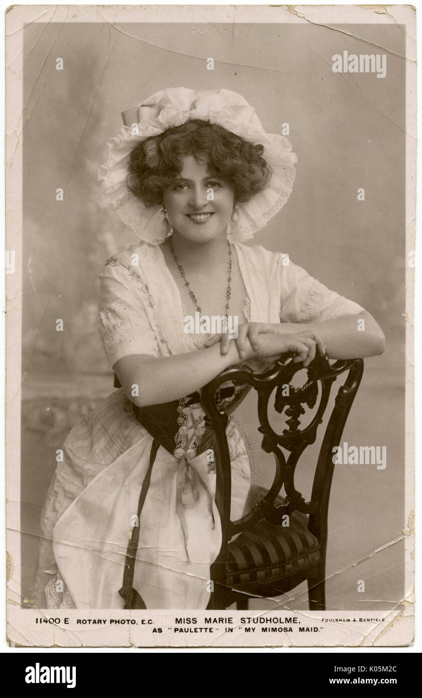 L'actrice marie studholme Banque de photographies et d’images à haute ...