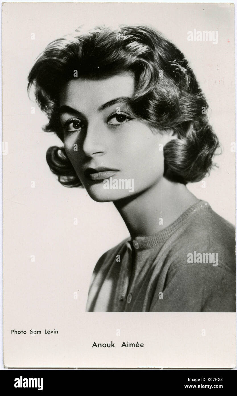Anouk Aimee Actress Banque d'image et photos - Alamy