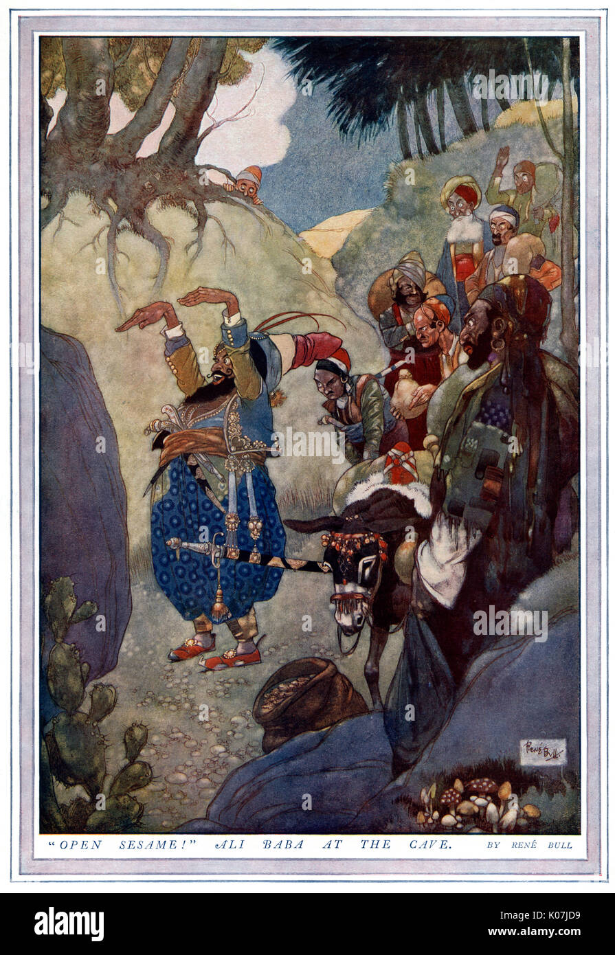 Ali baba forty thieves arabian Banque de photographies et d’images à ...
