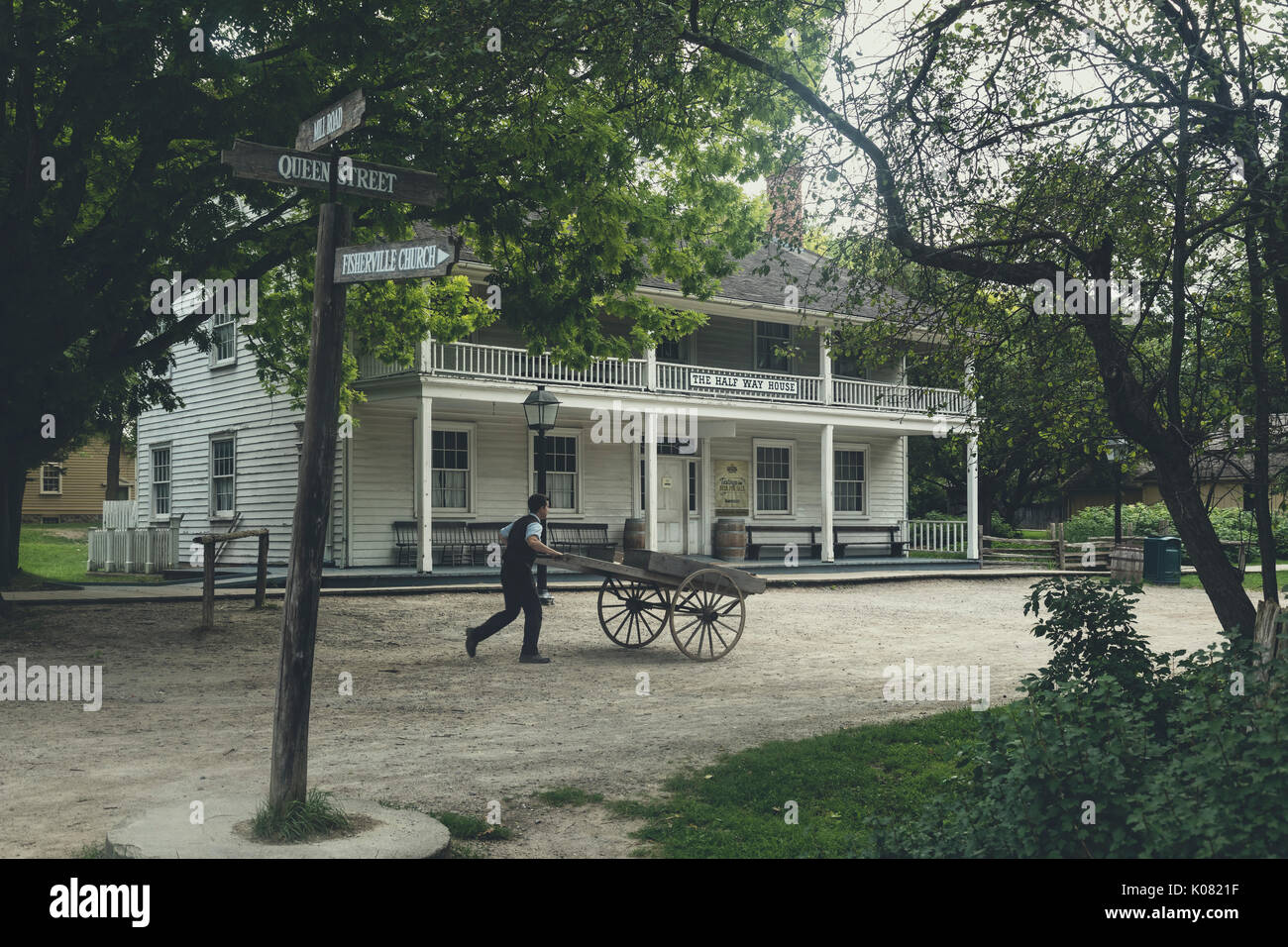 Village de pionnier de black creek Banque de photographies et d’images ...