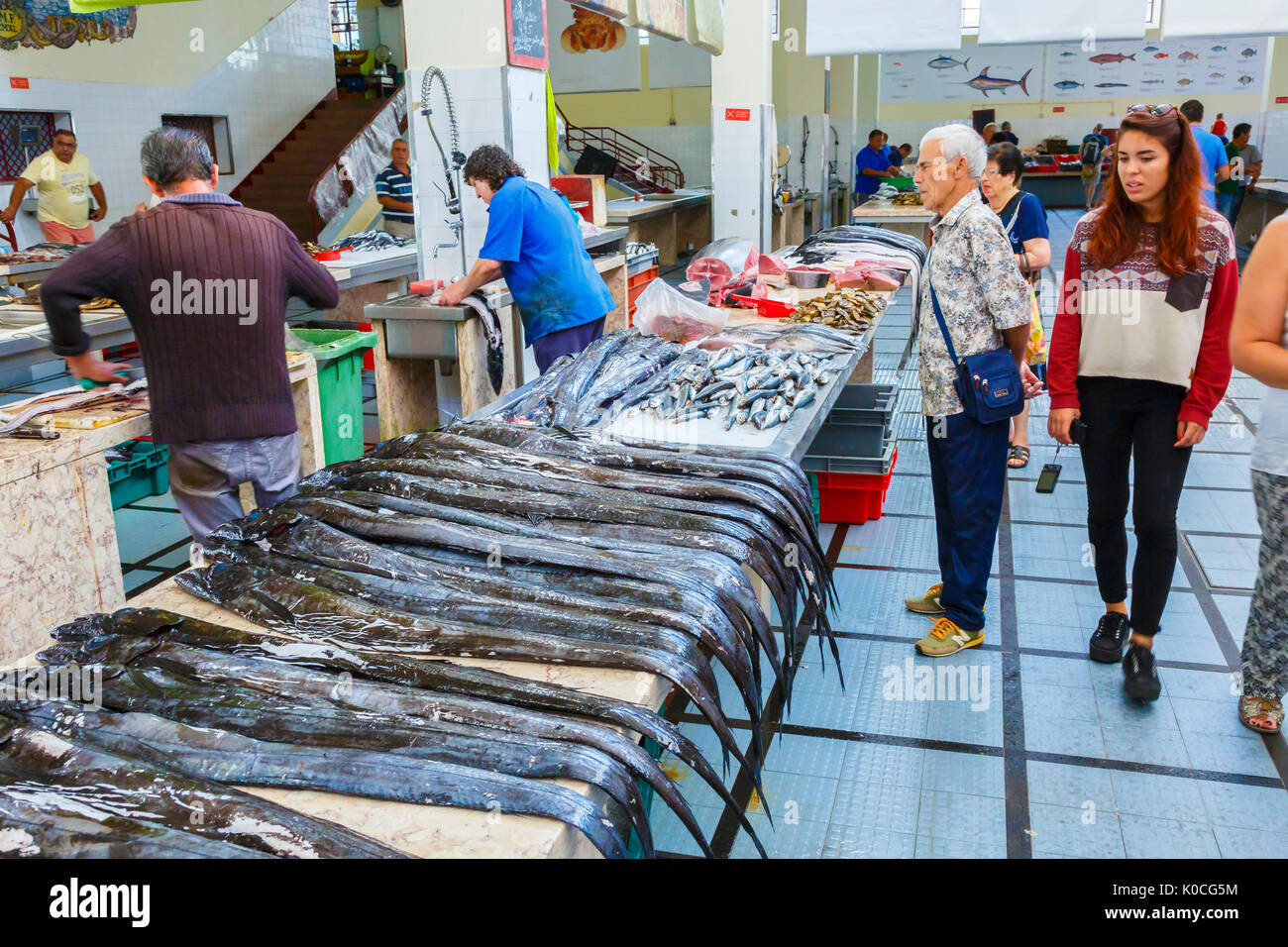 Portugal fish market Banque de photographies et d’images à haute ...
