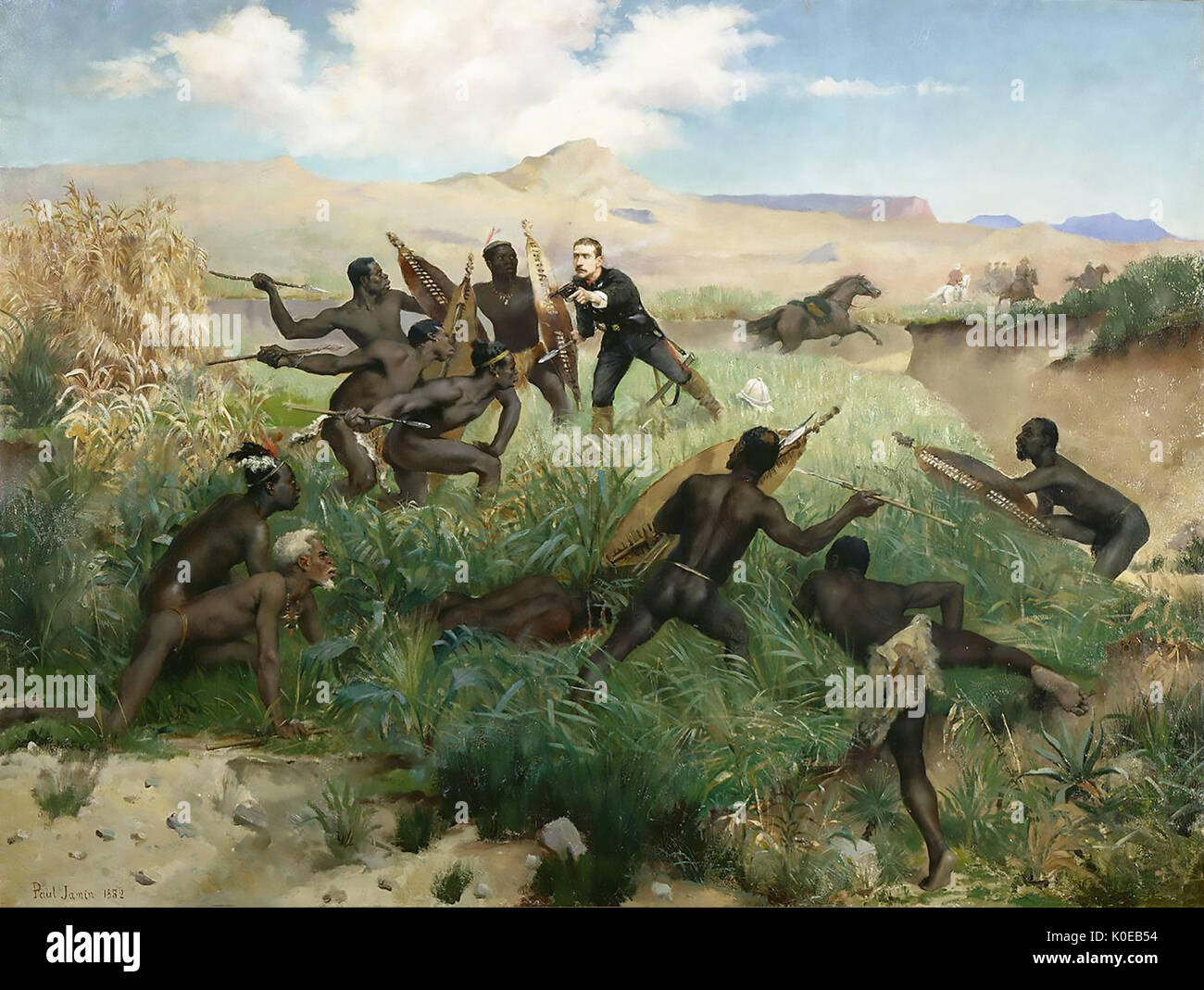 Napoléon, Prince Impérial (1856-1879) fils de Napoléon III tué dans la guerre de 1879 Anglo-Zulu ...