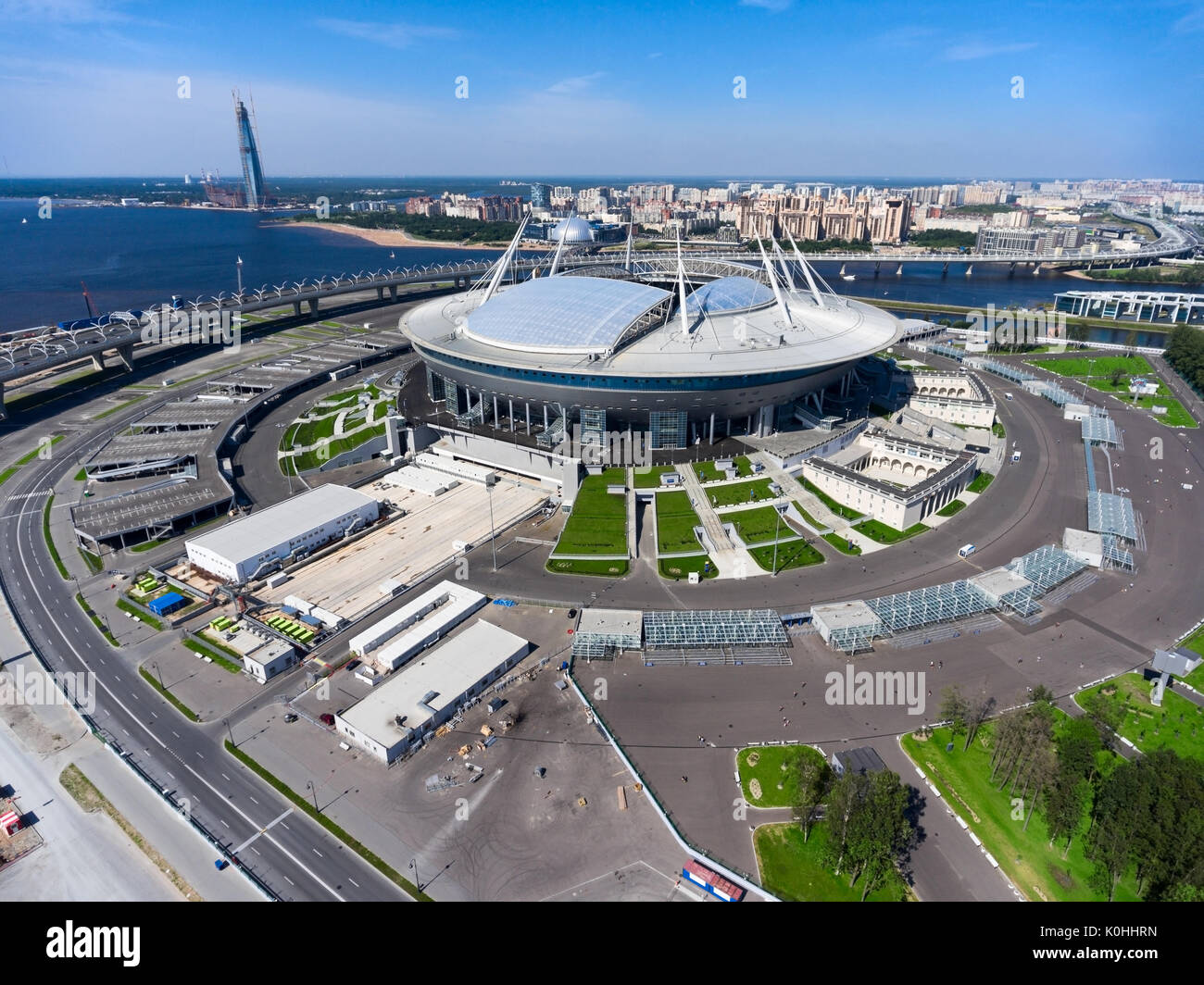 Stade krestovsky Banque de photographies et d’images à haute résolution ...